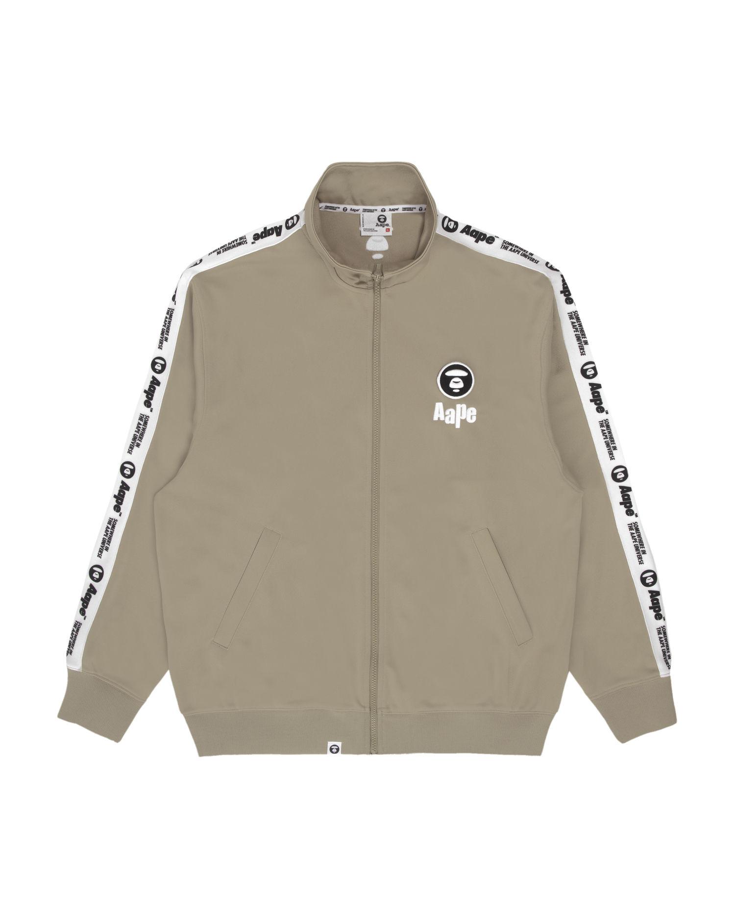 Moonface patch zip-up track jacket by AAPE | jellibeans
