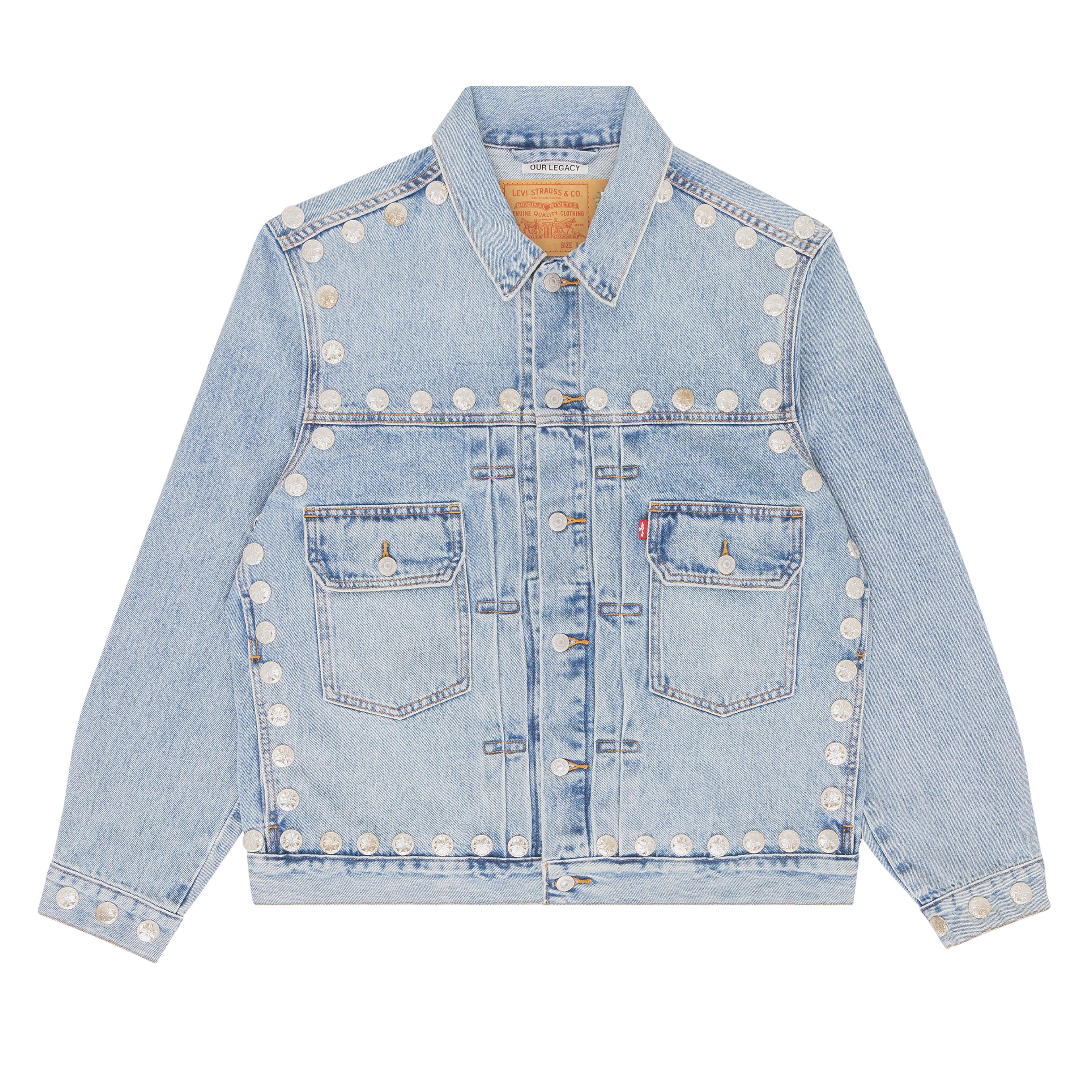 Denim Tears - Our Legacy Tupac Tears Type-2 Jacket - (Light Wash) by ...