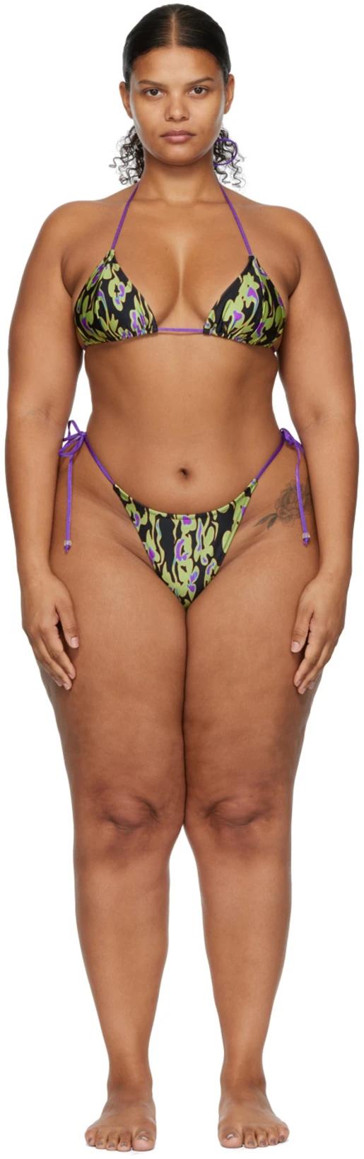 SSENSE Exclusive Black Ari & Mila Bikini by DOS SWIM | jellibeans