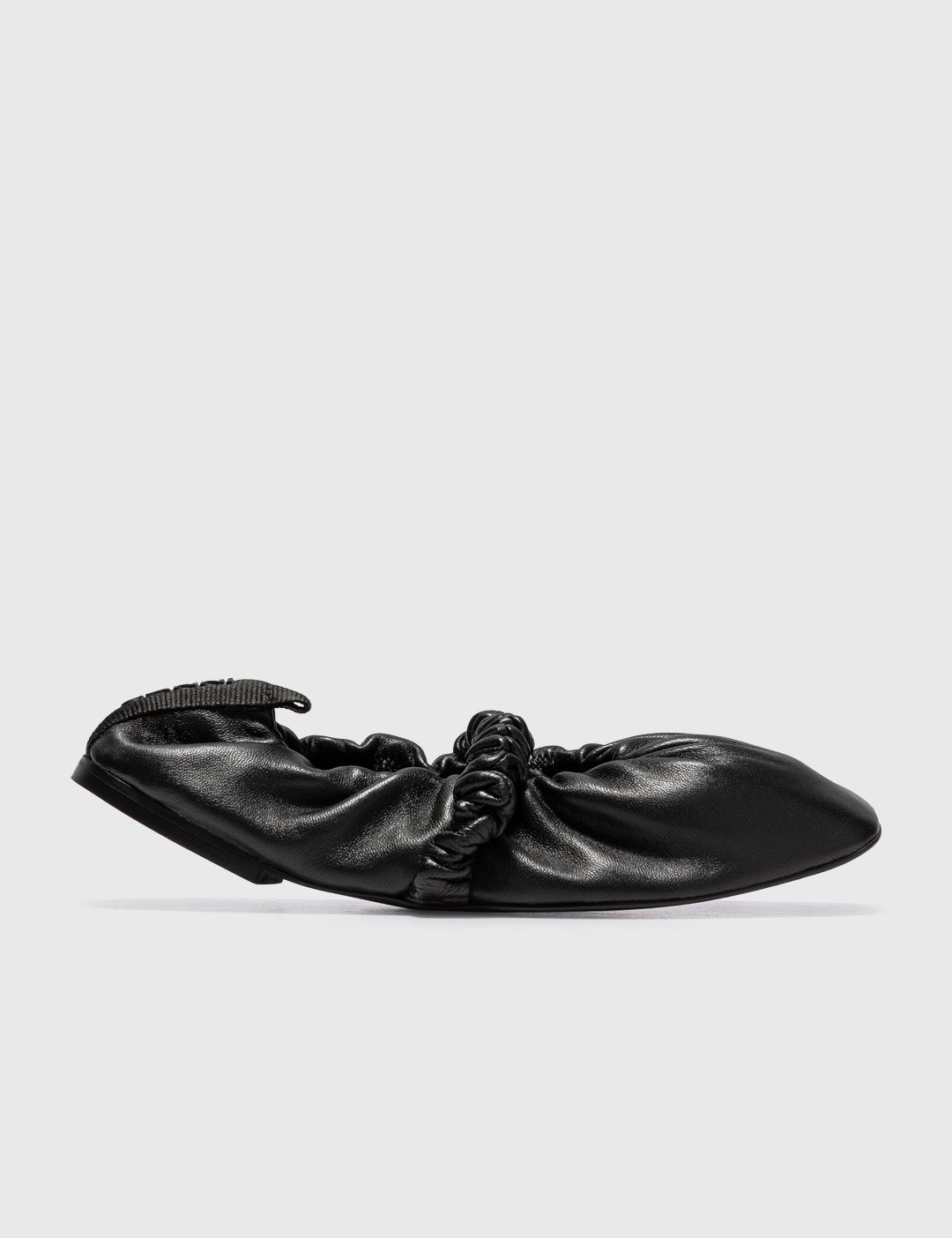 Scrunchie Ballerinas by GANNI | jellibeans