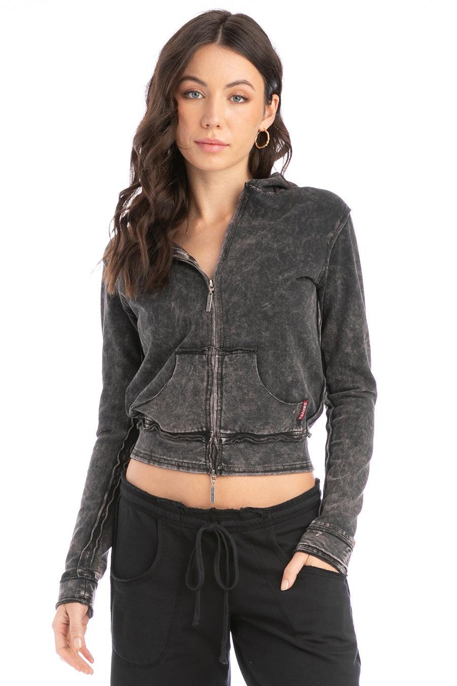 Hard Tail Forever Split Seam Double Zip Hoodie by HARD TAIL FOREVER ...