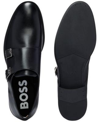 Men's Colby Double-Buckle Monk Strap Dress Shoes by HUGO BOSS | jellibeans