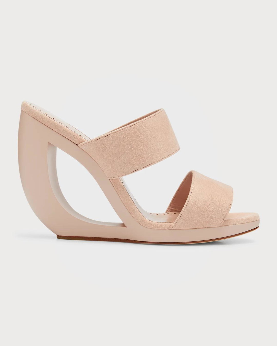 Welli Oscar Sculptural Mule Sandals by MANOLO BLAHNIK | jellibeans
