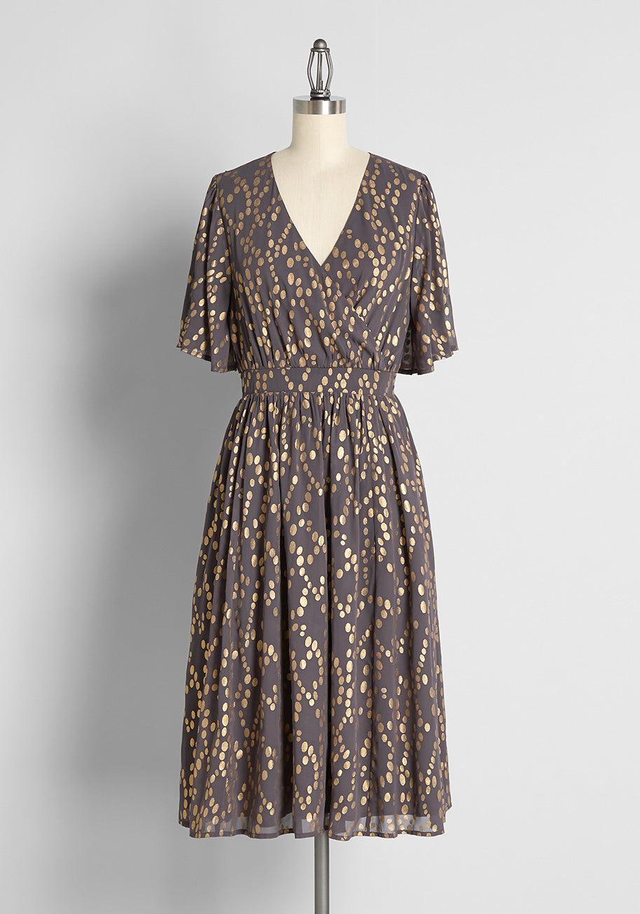 ModCloth Bubbly Feelings Midi Dress by MODCLOTH | jellibeans