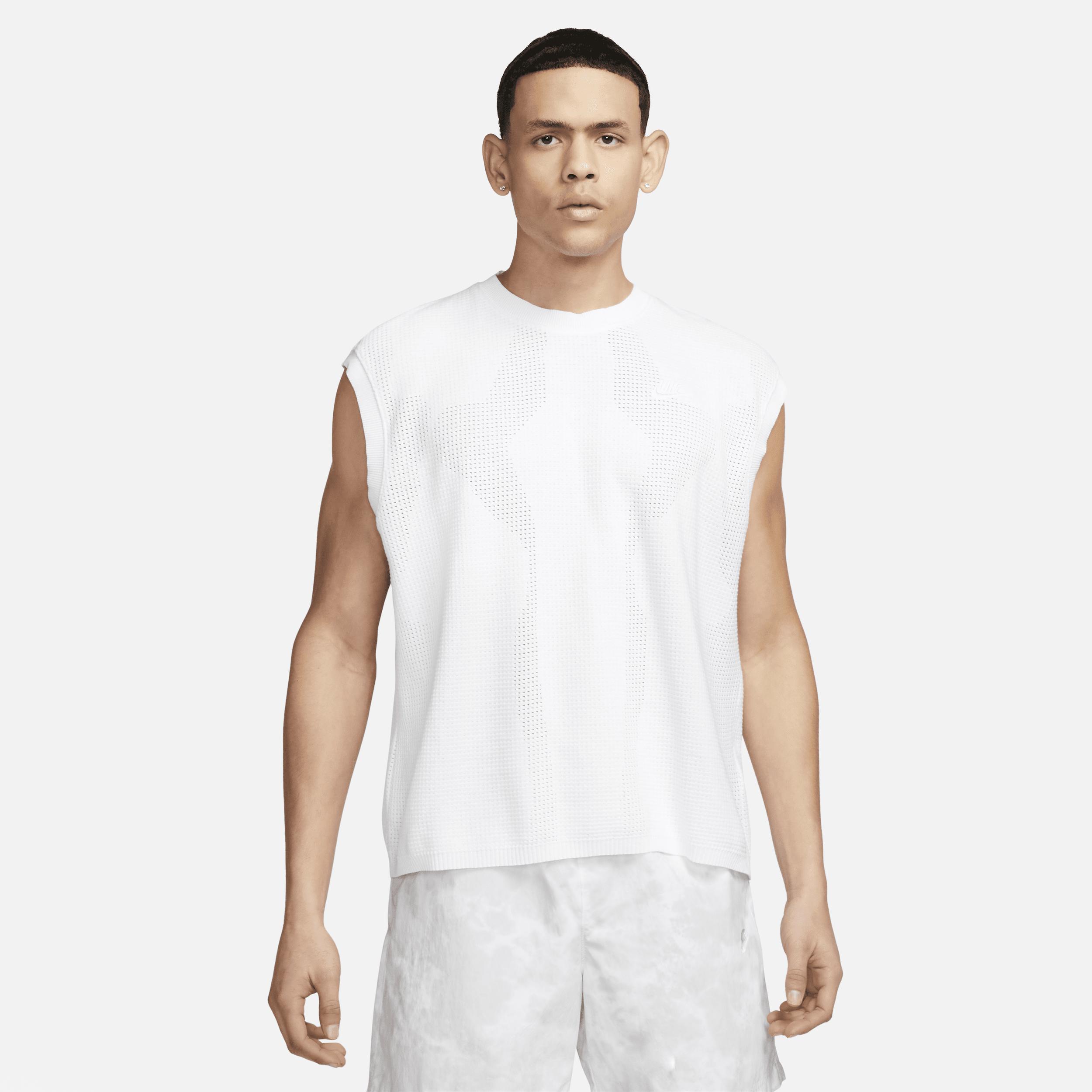 Men's Nike Sportswear Tech Pack Engineered Knit Sleeveless Top by NIKE ...