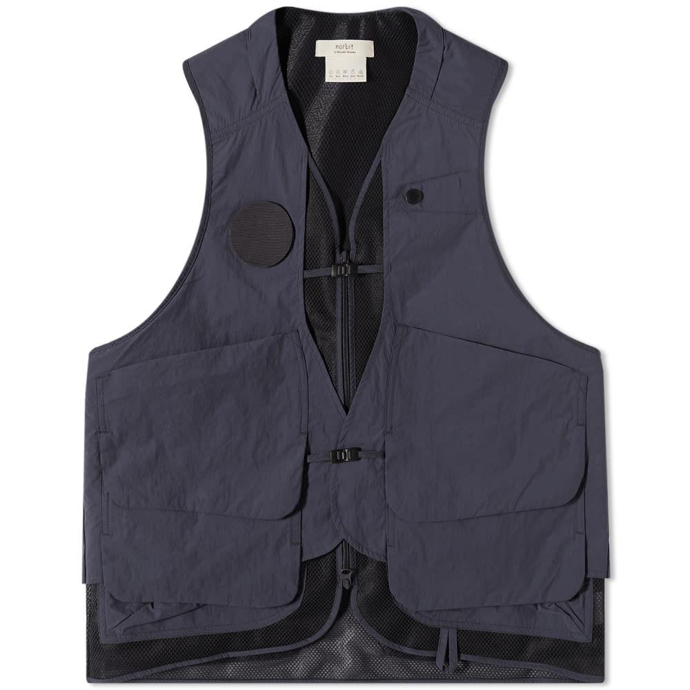 Norbit by Hiroshi Nozawa Field Layer Mesh Vest by NORBIT BY HIROSHI ...
