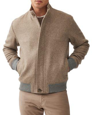 Lake Taylor Wool & Nylon Bomber Jacket by RODD&GUNN | jellibeans