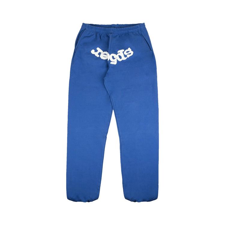 Sp5der Logo Jogger Sweatpants 'Blue' by SP5DER | jellibeans