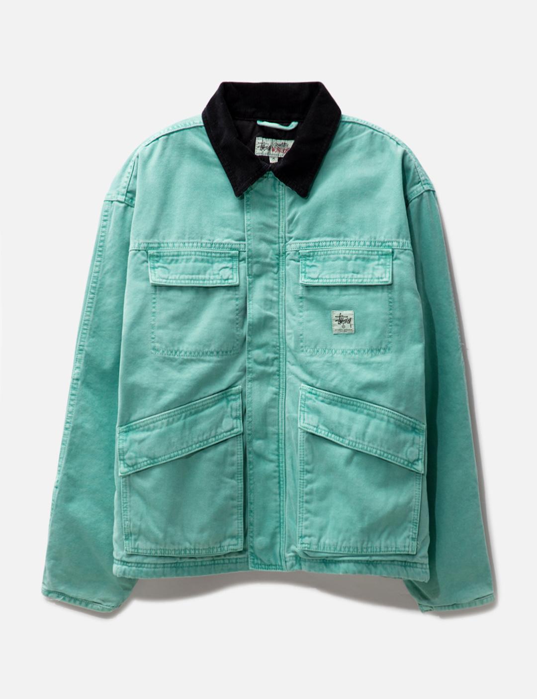 Washed Canvas Shop Jacket by STUSSY | jellibeans