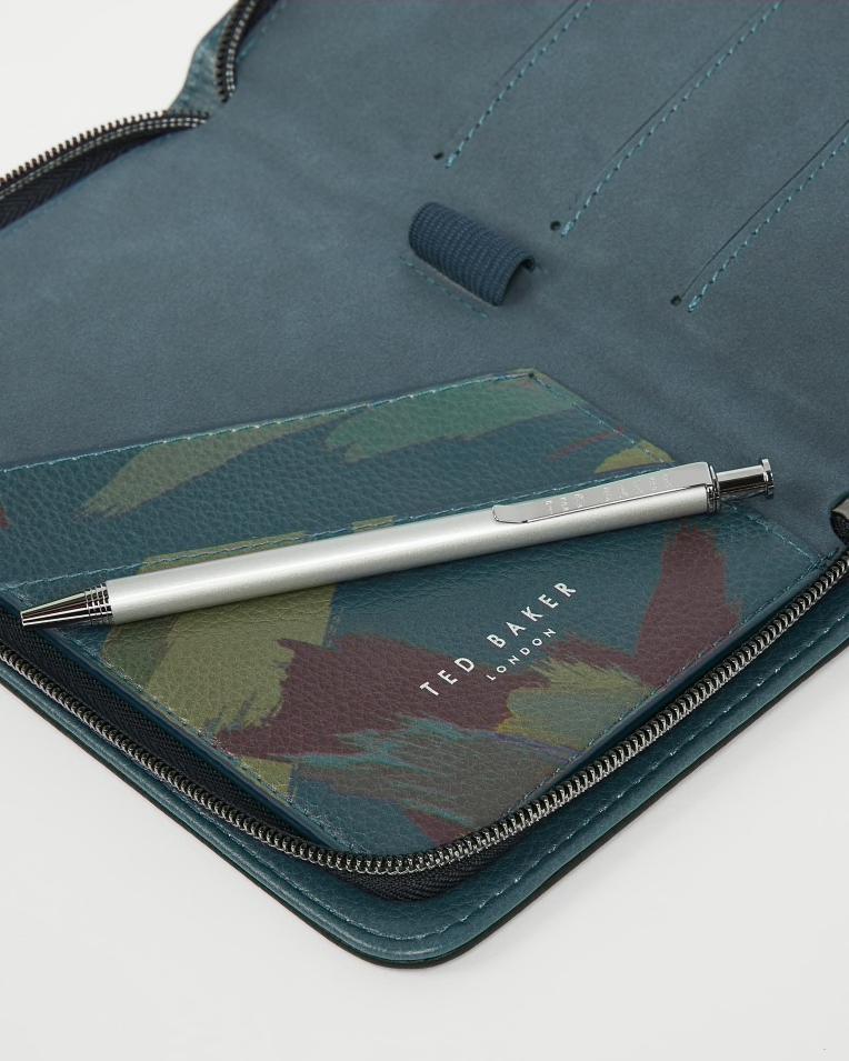 Travel Organiser With Pen - OLI - Black by TED BAKER | jellibeans