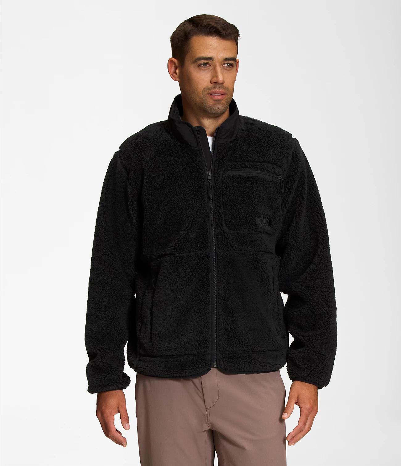 Men's Extreme Pile Full-zip Fleece Jacket Tnf Black by THE NORTH FACE ...