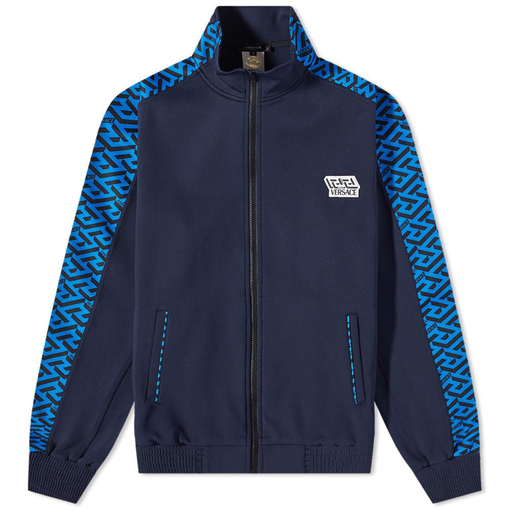 Versace New Logo Taped Track Jacket by VERSACE | jellibeans